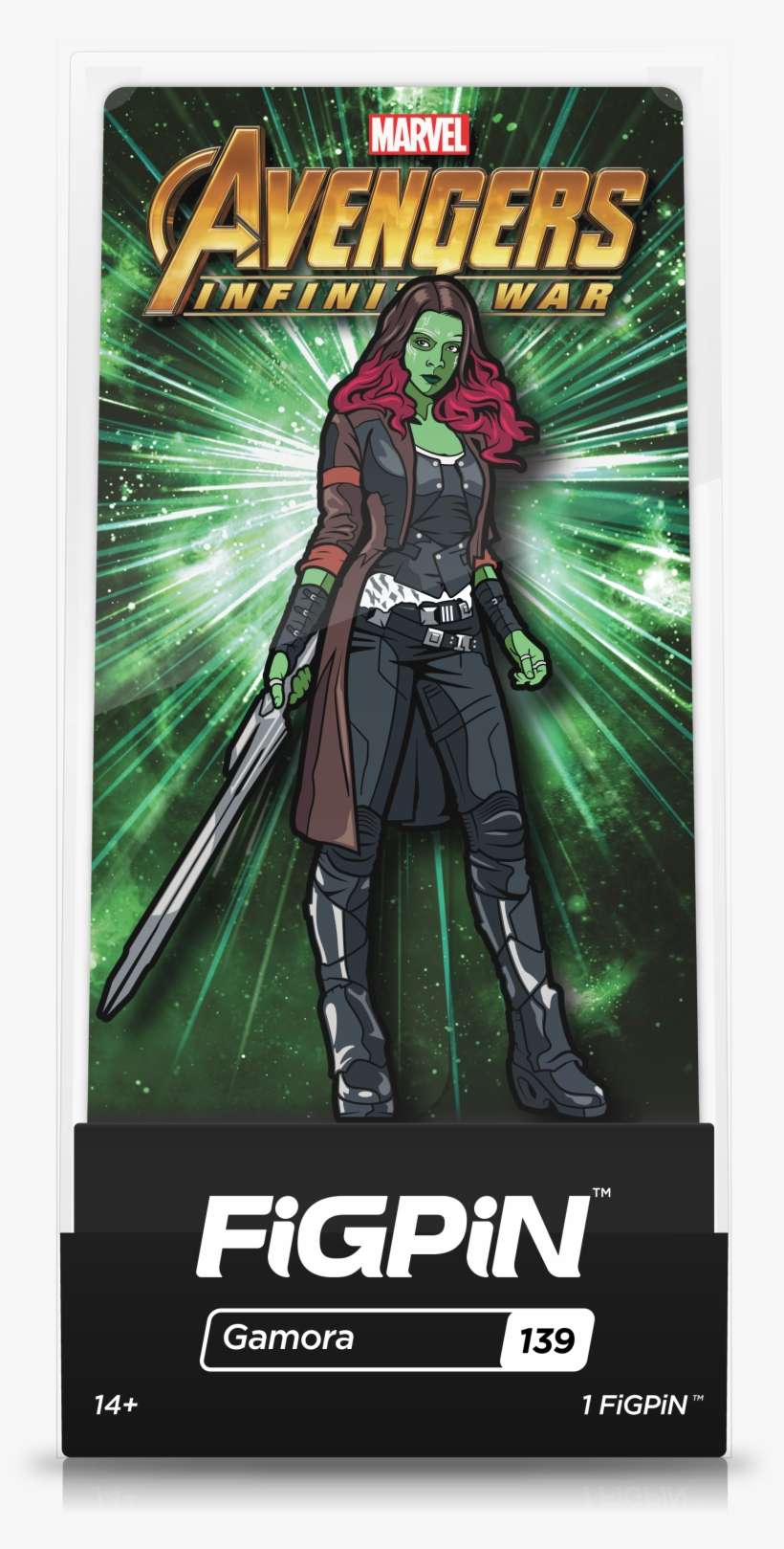 Gamora - Spider Man Ps4 Figpin PNG Image | Transparent PNG Free ...