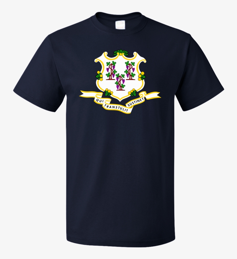 Standard Navy Connecticut State Flag - Shirt PNG Image | Transparent ...