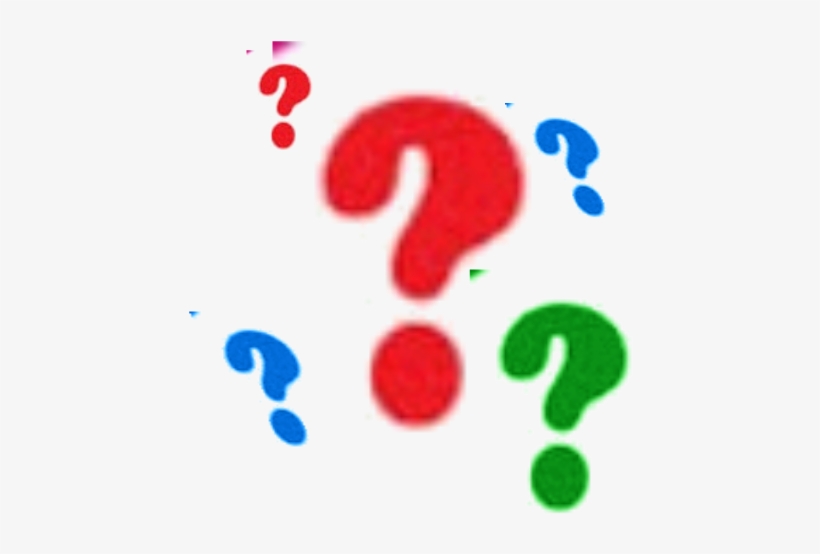Several Multi Colored Question Marks - Number PNG Image | Transparent ...