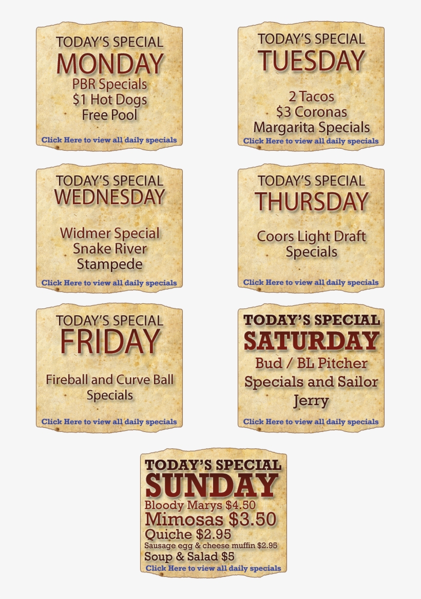 Menu > Happy-hour & Specials - Thursday Happy Hour Themes PNG Image ...