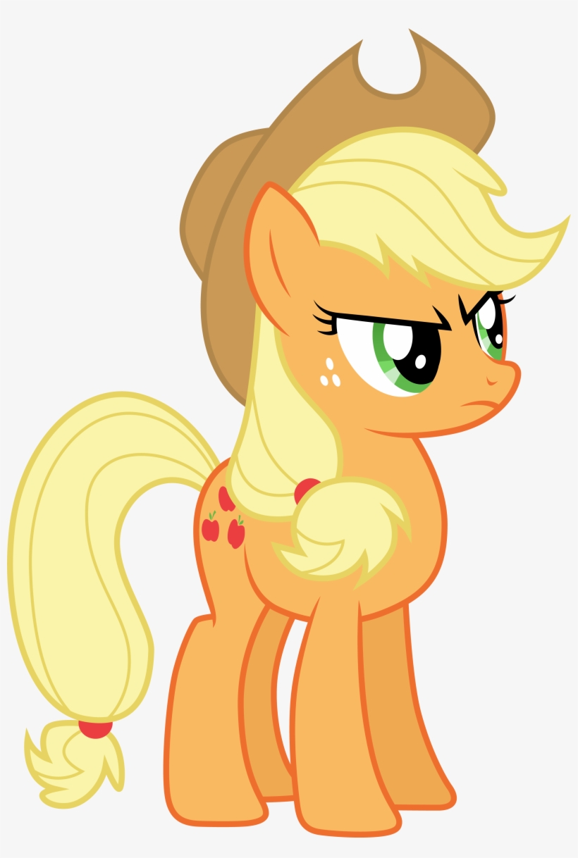 Download 1159710 - My Little Pony Applejack Angry | Transparent PNG ...