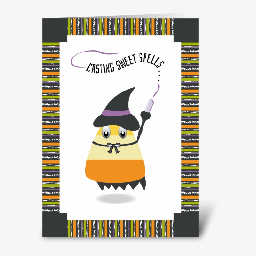 Candy Corn Spell Caster - Cartoon PNG Image | Transparent PNG Free ...