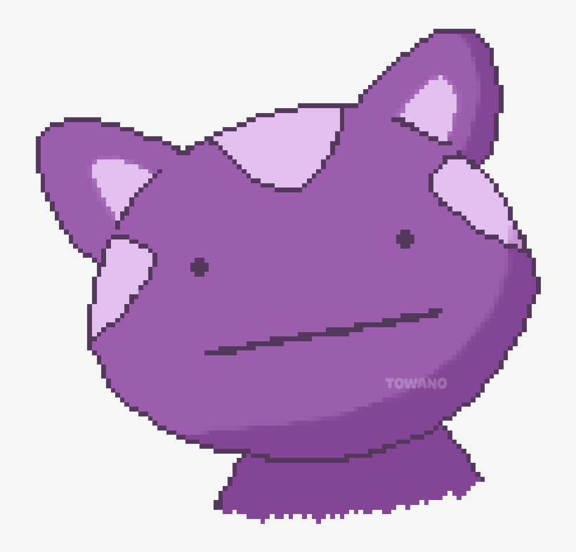 Ditto Is A Cat - Cartoon PNG Image | Transparent PNG Free Download on ...