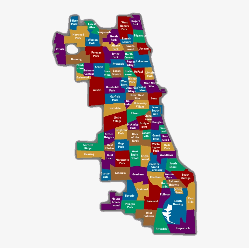 Small Map Of Chicago PNG Image | Transparent PNG Free Download on SeekPNG