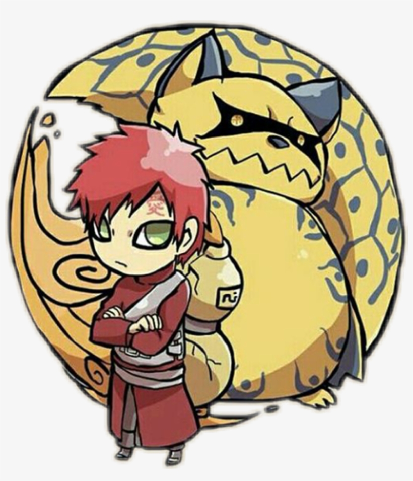 Download Gaara Sticker - Bijuu Naruto | Transparent PNG Download | SeekPNG