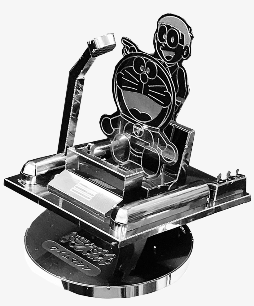 Co May Thoi Gian - Tenyo Metallic Nano Puzzle Doraemon Time Machine ...