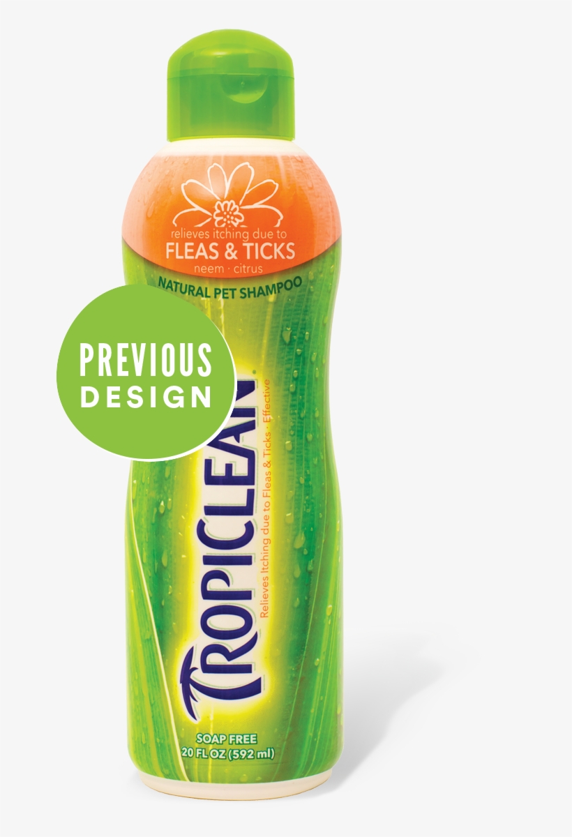 Rollover To Zoom - Tropiclean Hypoallergenic Dog Shampoo PNG Image ...