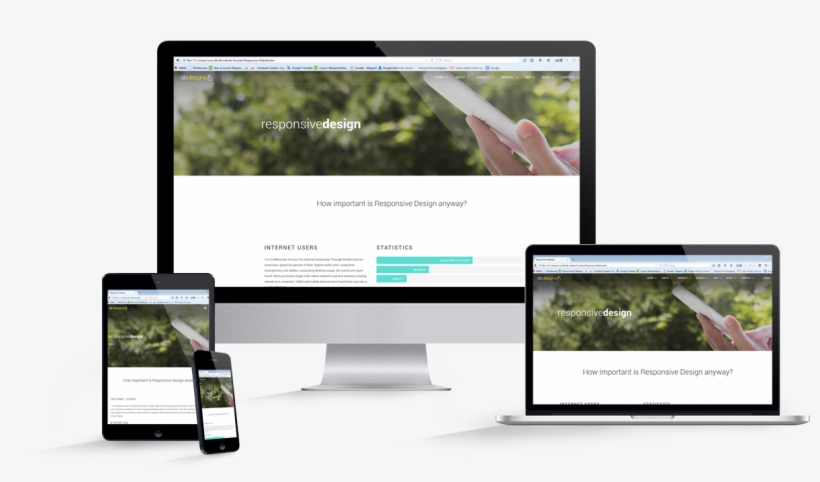 Responsive Website Design - Web Design PNG Image | Transparent PNG Free ...