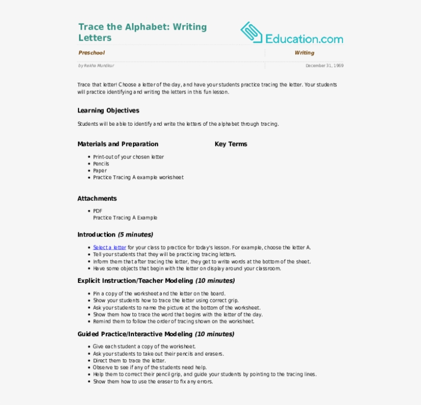 Trace The Alphabet - Lesson Plan English Alphabet PNG Image ...