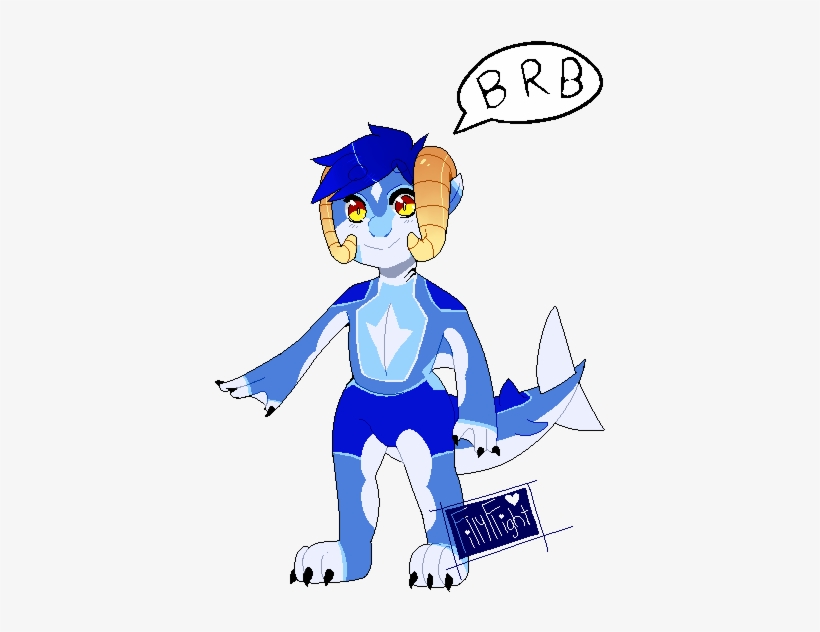 Stream Art - Brb Robynn - Cartoon PNG Image | Transparent PNG Free ...