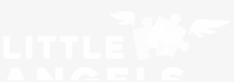 Download Littleangels Logo Horizontal White Png - Silhouette ...