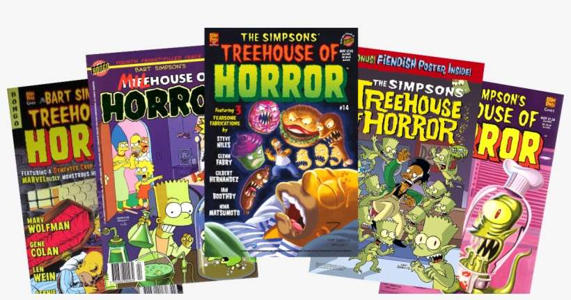 Bart Simpsons Treehouse Of Horror Comics Australia - Treehouse Of ...