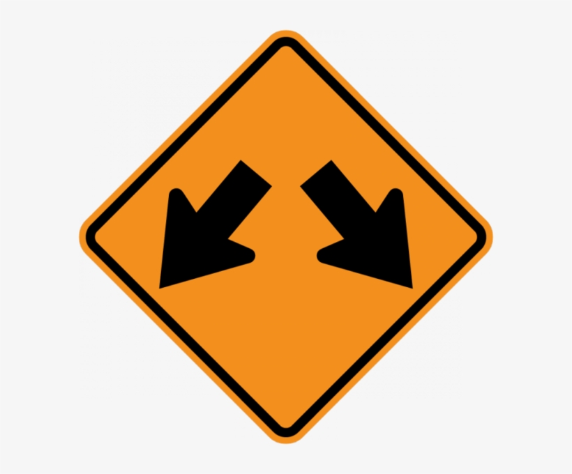 2 Arrow Road Sign PNG Image | Transparent PNG Free Download on SeekPNG