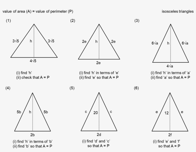 Equable Isosceles Triangles - Triangle PNG Image | Transparent PNG Free ...