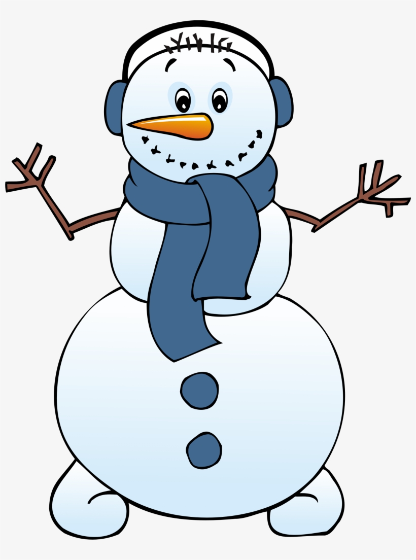 Download Snowman Black And White Snowman Clipart - Free Clip Art ...
