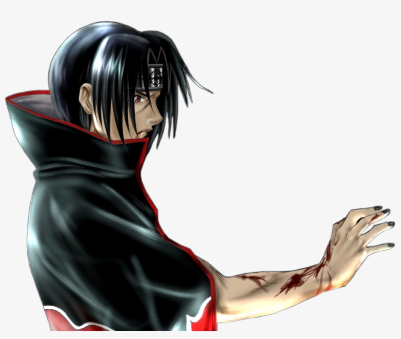 Download 3) Itachi 3 Side View Render - Itachi Render | Transparent PNG ...