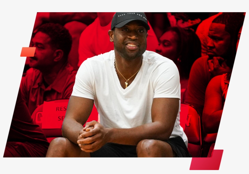 Dwyane Wade - Sitting PNG Image | Transparent PNG Free Download on SeekPNG
