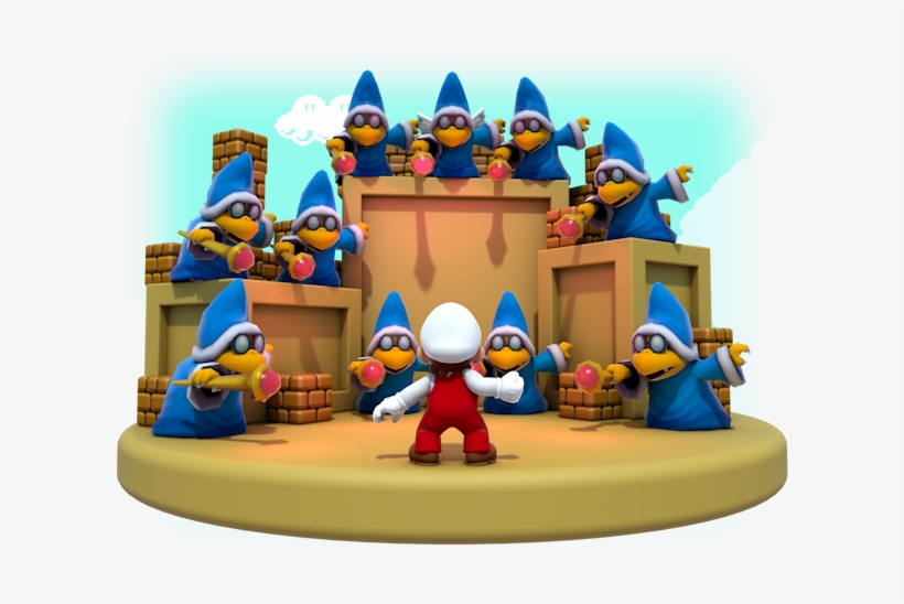 The 100 Magikoopa Duel - Cartoon PNG Image | Transparent PNG Free ...
