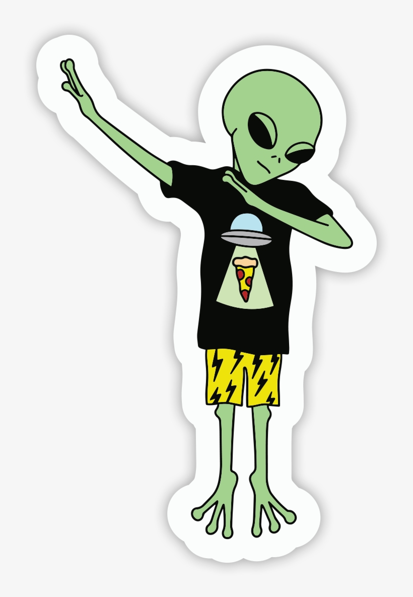 Download Alien Dab Sticker Png Dab Stickers | Transparent PNG Download ...