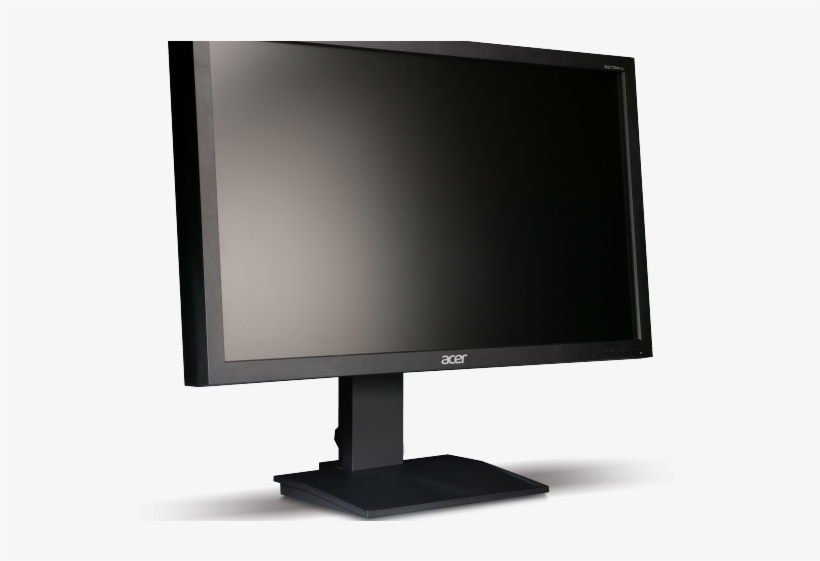 Monitor Clipart Old Computer Monitor - Led-backlit Lcd Display PNG ...
