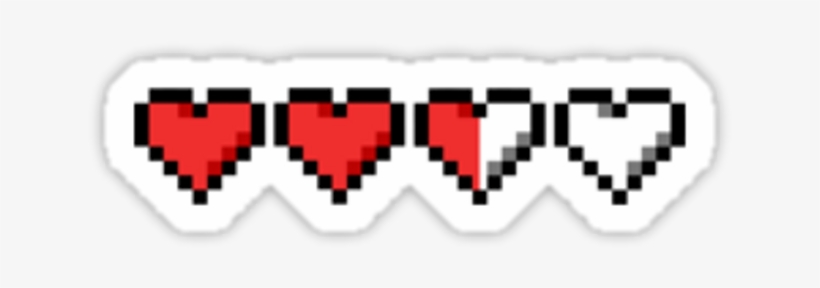 Download Heart Hearts Minecraft Corazon Corazones Vida Life - Pixel ...