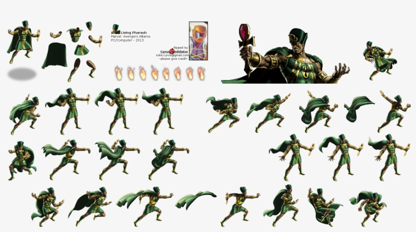 Download Click For Full Sized Image Living Pharaoh - Soldier ...