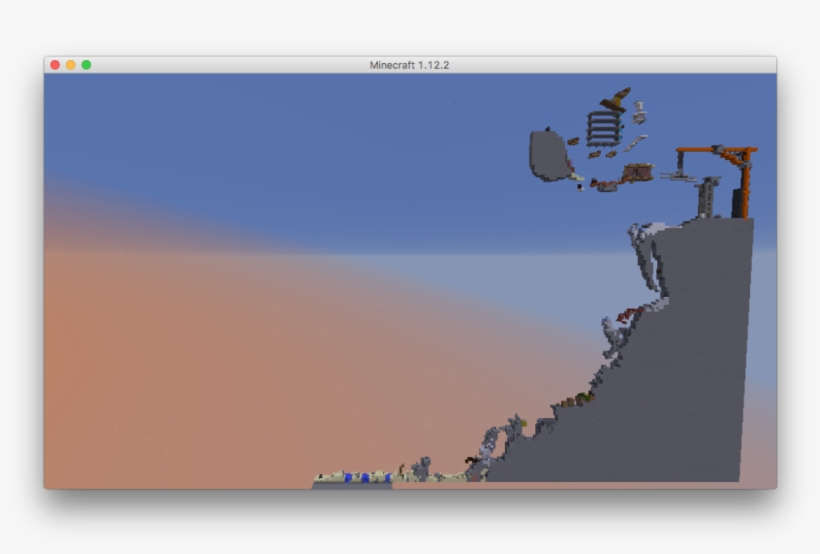 Download Minecraft Parkour Maps - Getting Over It Map | Transparent PNG ...