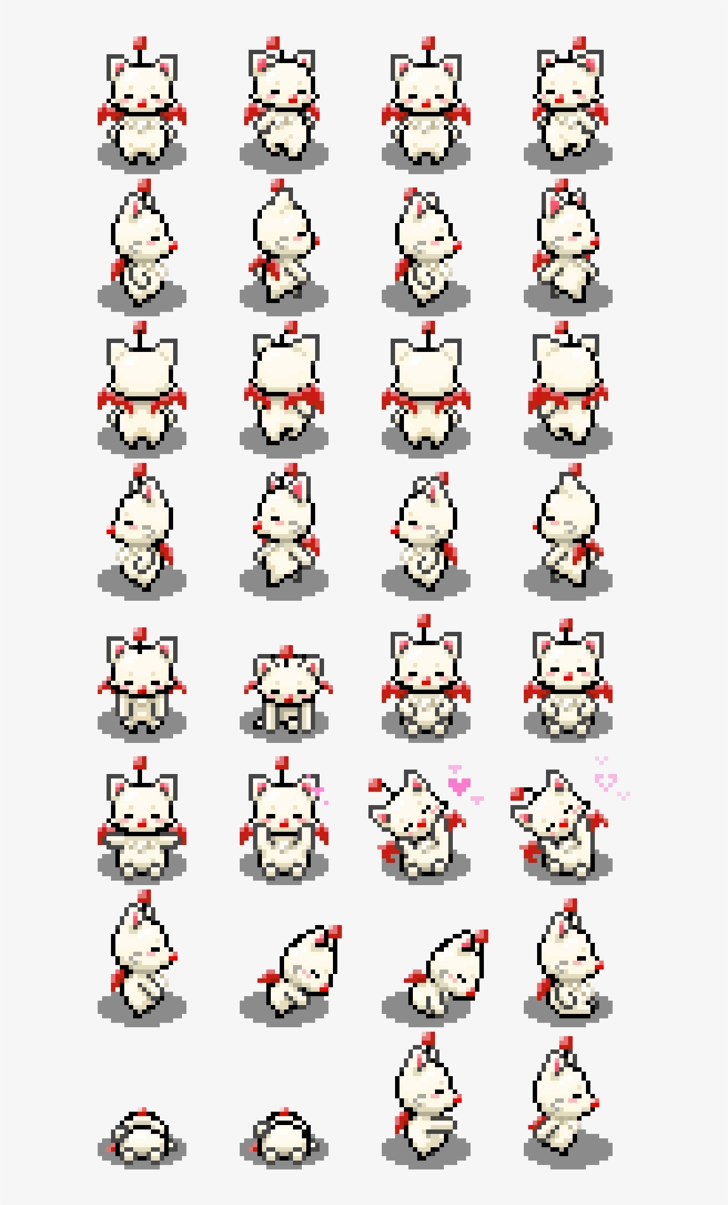Moogle V1 0 Sheet PNG Image | Transparent PNG Free Download on SeekPNG