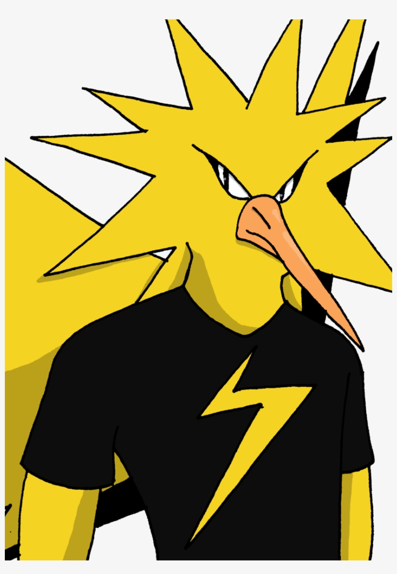 Zapdos [anthro Form] - Illustration PNG Image | Transparent PNG Free ...