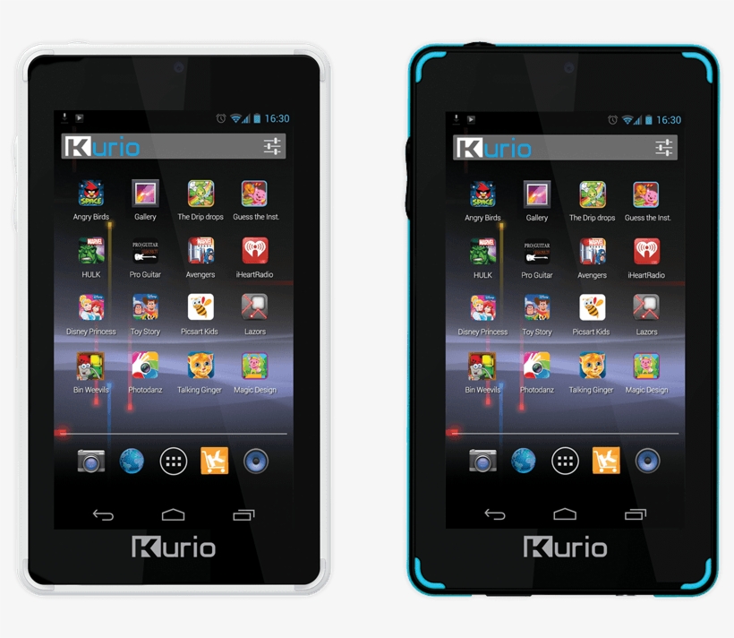 Available In White And Black - Kurio Tablet Pink PNG Image ...