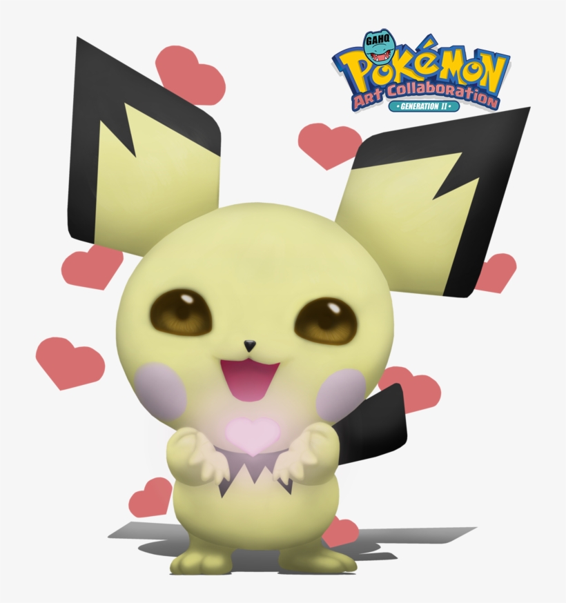 Pichu Used Charm By 13alrog - Pokemon Black PNG Image | Transparent PNG ...