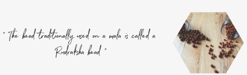 First Is The Word Mala, In Sanskrit Is Literally Means - Calligraphy ...