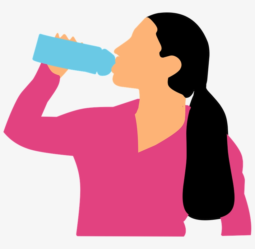 25 Oct - Drink Water Vector Png PNG Image | Transparent PNG Free ...
