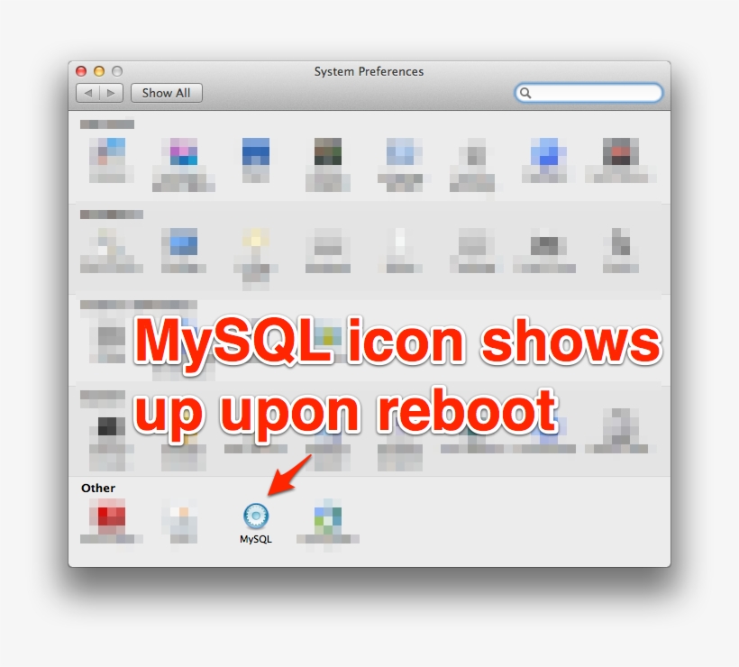 Verify Mysql Icon Added To Preferences Pane - Mac Os X Appearance PNG Image | Transparent PNG ...