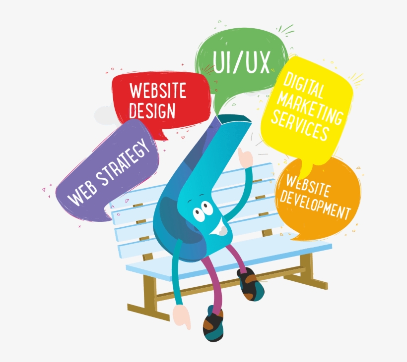 Creative Web Design And Custom Website Development - Illustration PNG ...
