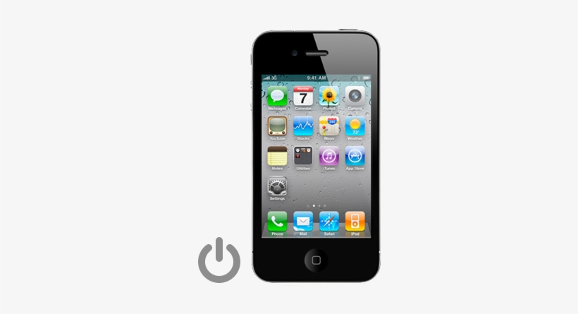 Iphone 4/4s Power Button - Iphone 4 PNG Image | Transparent PNG Free ...