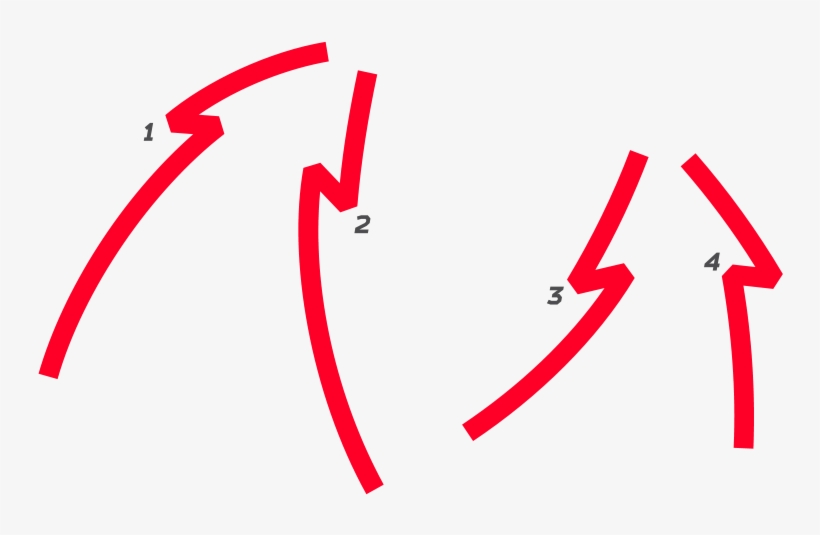 Each Arrow Is Different With Its Form And Outline, - Art PNG Image ...