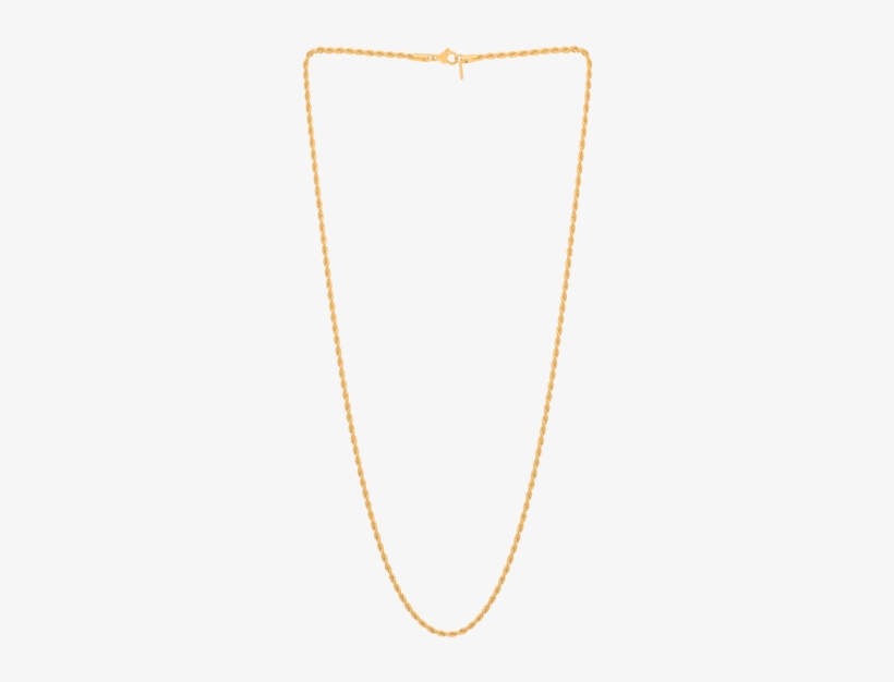 Rope Chain - Gold - Marcozo - Necklace PNG Image | Transparent PNG Free Download on SeekPNG