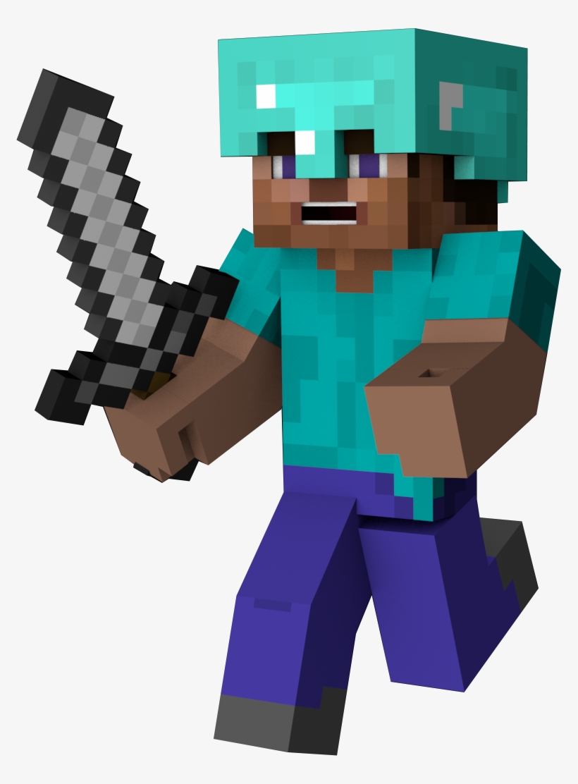 Download Minecraft Character Steve Png | Transparent PNG Download | SeekPNG