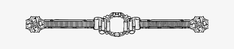 Fancy Border Design - Horizontal Borders PNG Image | Transparent PNG ...