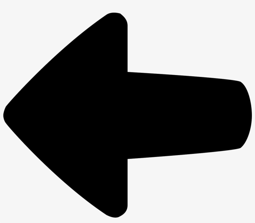 This Is An Icon Of An Arrow Pointed To The Left - Left Arrow Png PNG ...