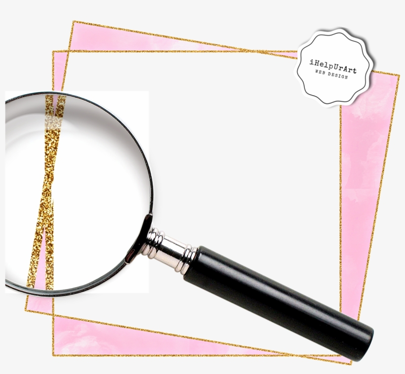 Magnifying Glass Border