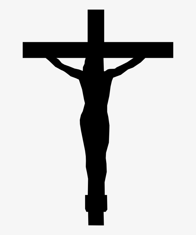 Stare Clipart Jesus - Jesus On The Cross Outline PNG Image ...