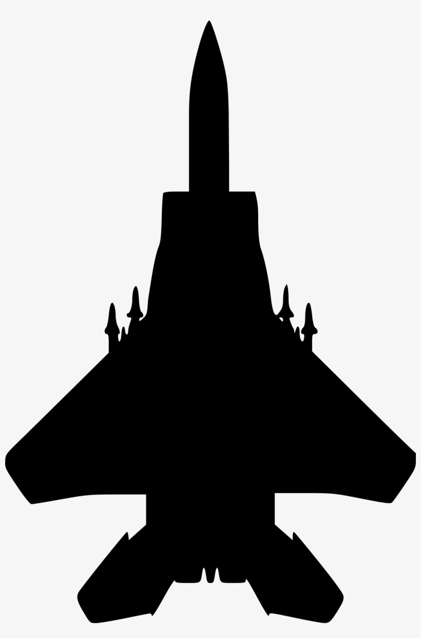 Medium Image - Fighter Jet Silhouette Png PNG Image | Transparent PNG ...