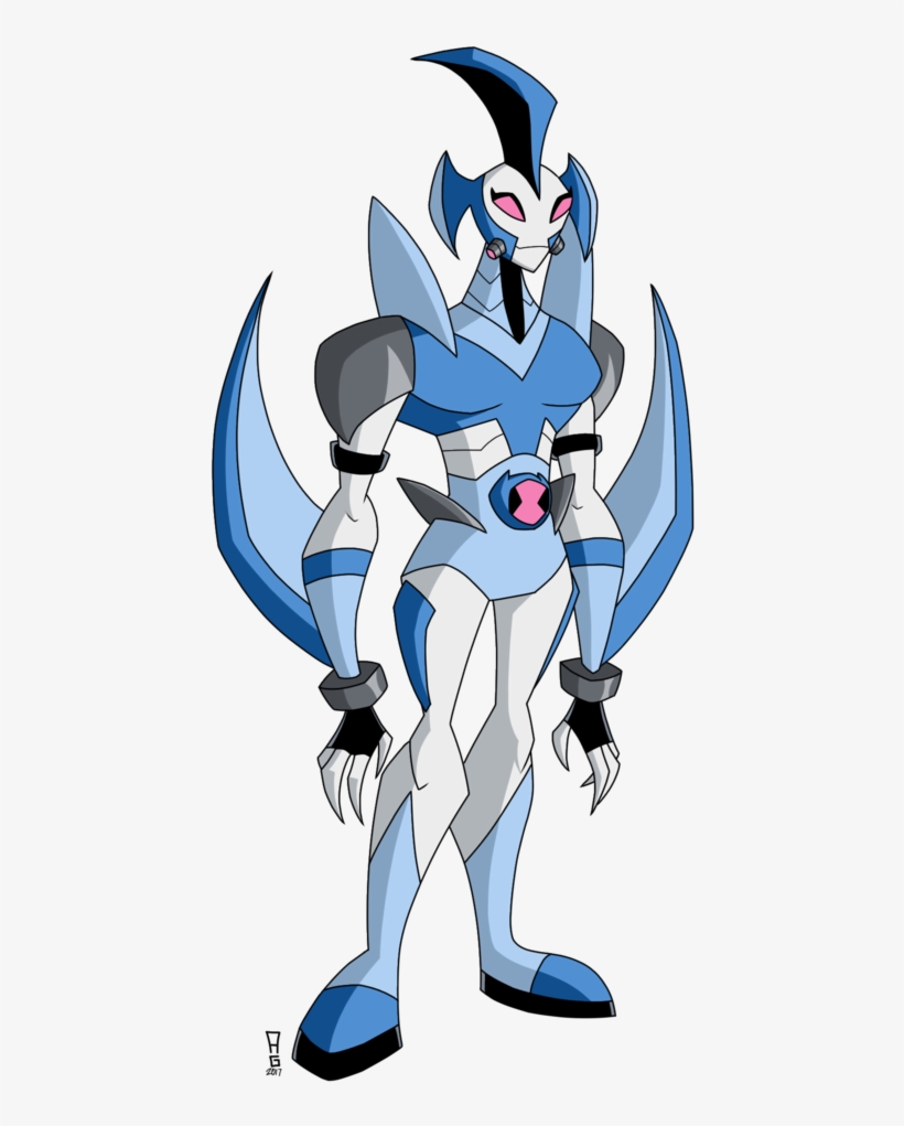 Not Super Crazy About The Outlines, But I Think It's - Ben 10 Female ...