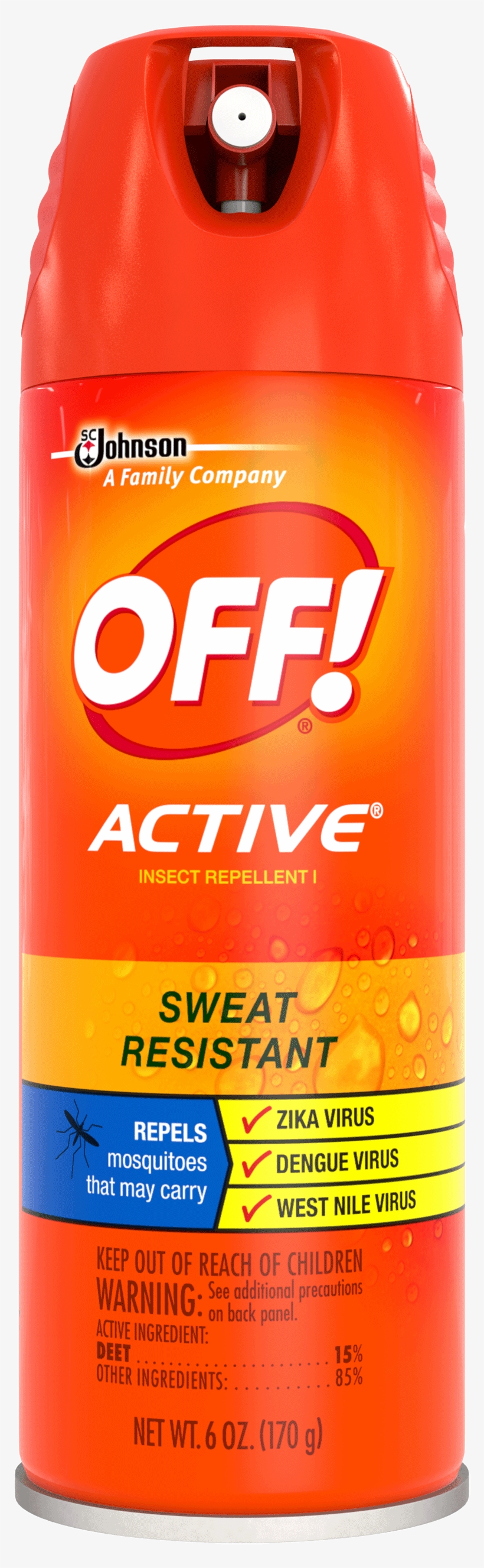 Active® Insect Repellent I - Off Active PNG Image | Transparent PNG ...