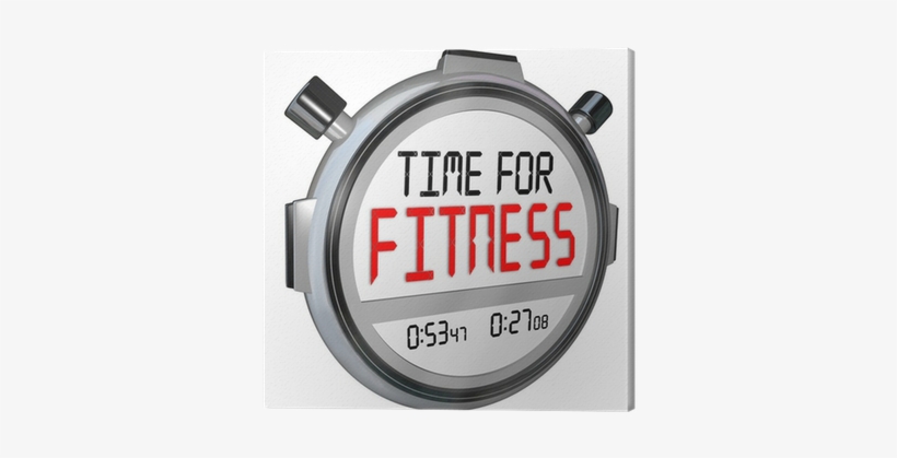 Download Time For Fitness Words Stopwatch Timer Training Exercise ...
