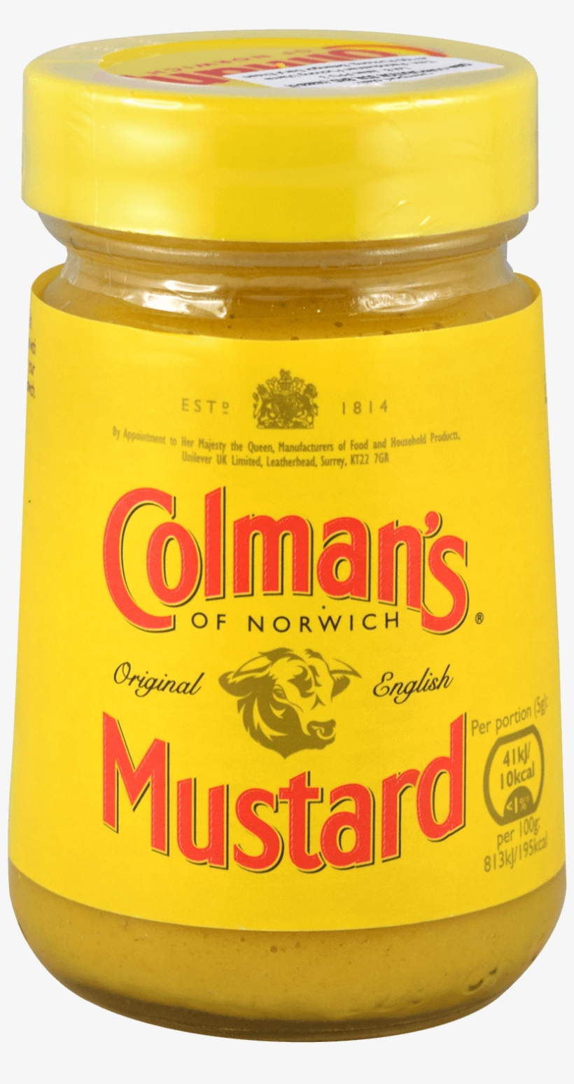 Download Colmans Mustard Powder Large | Transparent PNG Download | SeekPNG