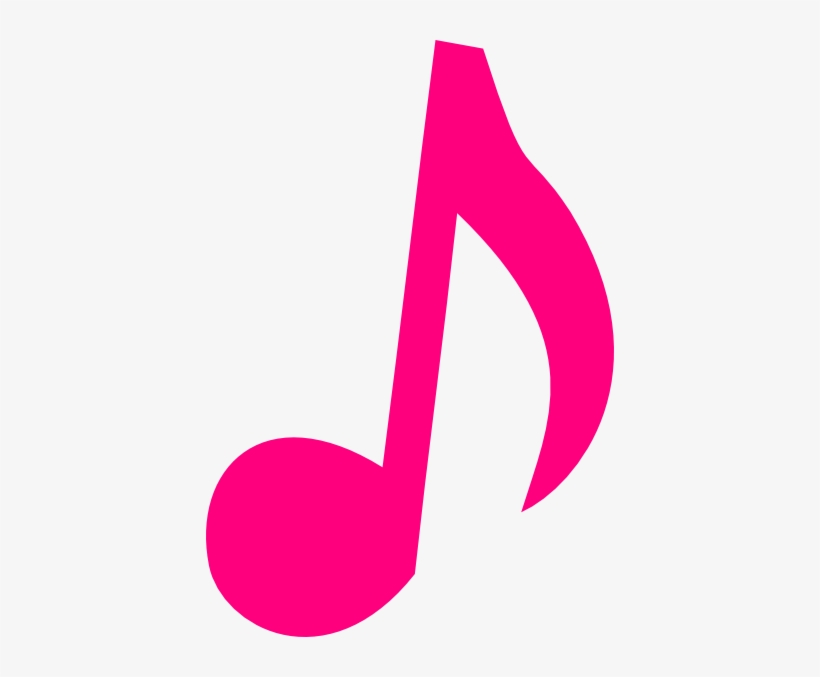 Download Pink Clipart Music Note - Cartoon Pink Music Notes ...