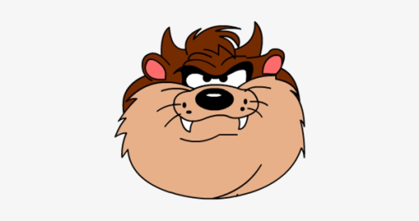 Download Taz - Tasmanian Devil Looney Tunes Face | Transparent PNG ...